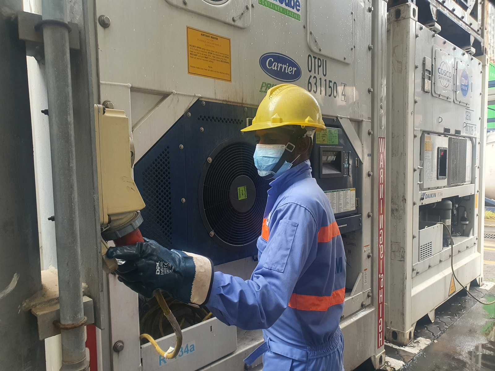 Reefer Container Monitoring Services in Sri Lanka | MSTS